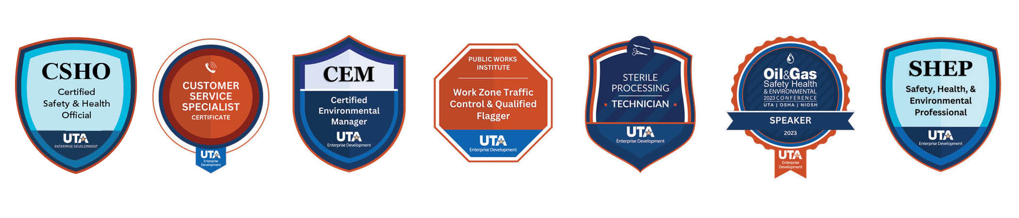 Digital Badges - UTA EEC Division for Enterprise Development